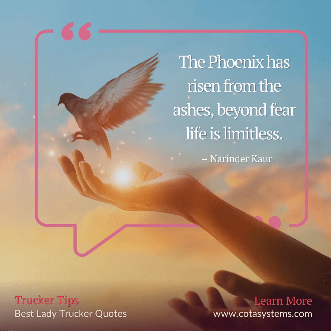 37 Best Lady Trucking Quotes: Powerful Words You Will Love