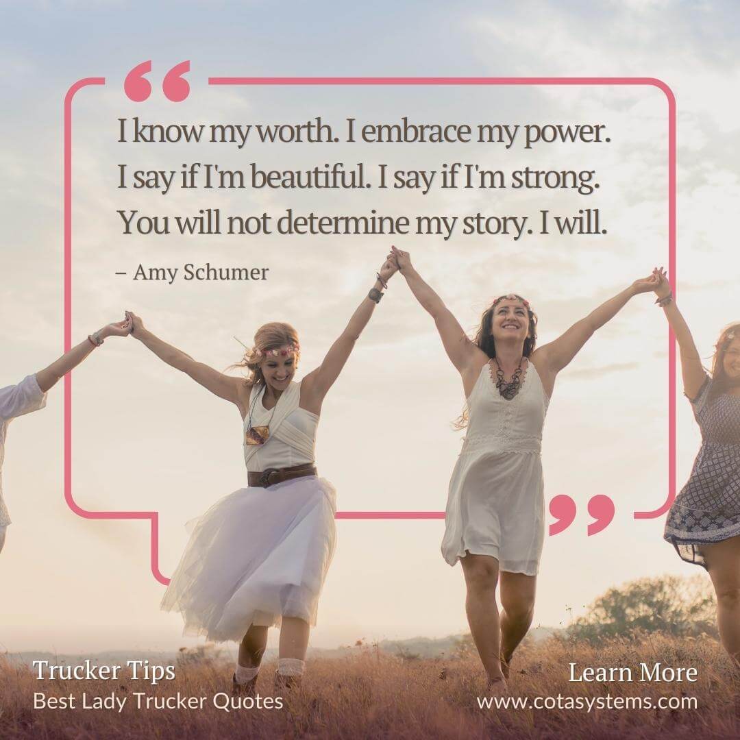37 Best Lady Trucking Quotes: Powerful Words You Will Love