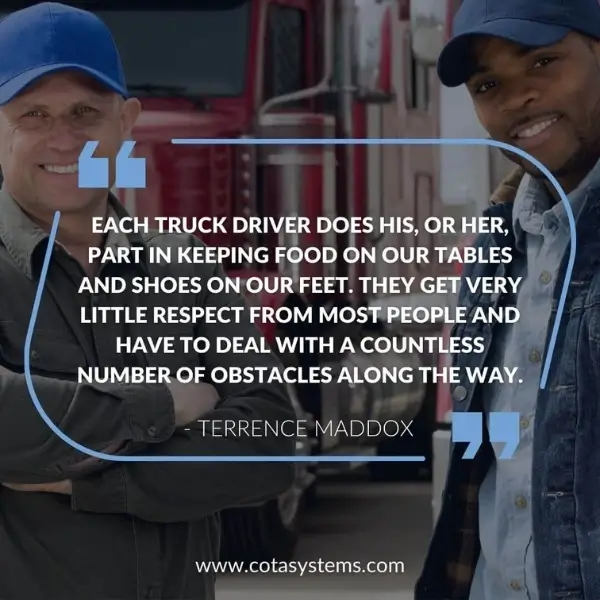 205 Best Truck Driver Quotes for Success in Life and Business