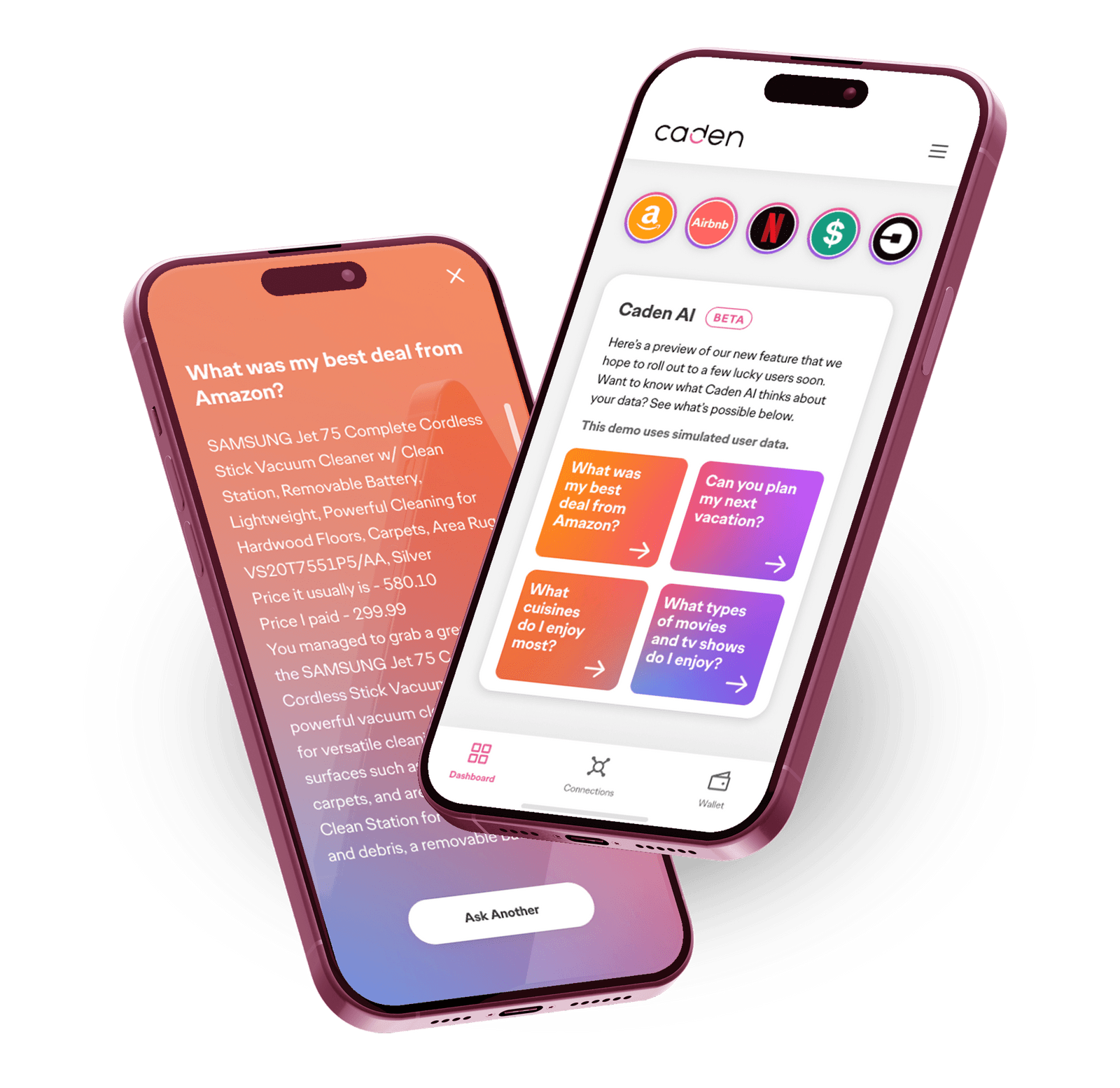 Caden | Earn & Learn From Your Data