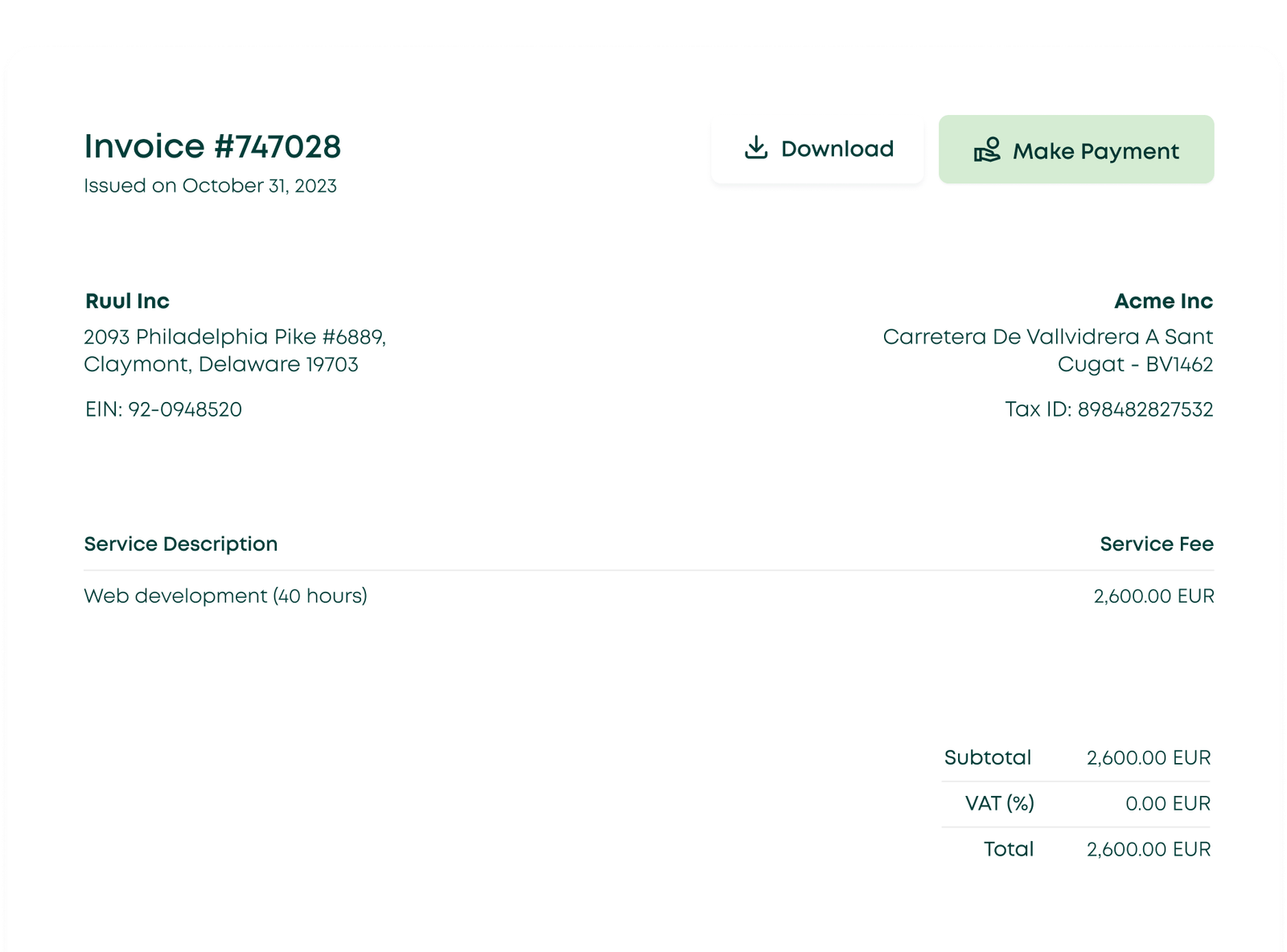 Starting From 2.75% I Ruul Pricing