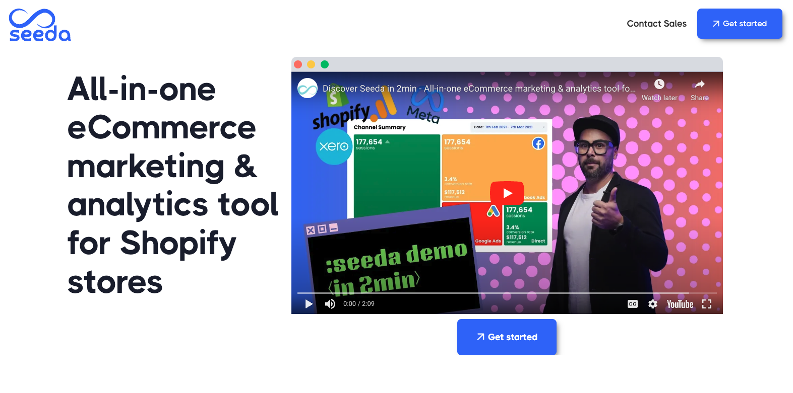 Seeda: AI-Powered Marketing & Sales Analytics for Shopify Stores