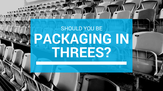 Why Packaging in Threes is Magically Profitable | Peek Pro