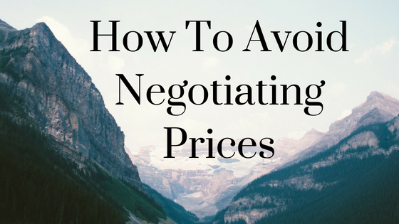 How to Avoid Negotiating Your Prices with Customers | Peek Pro