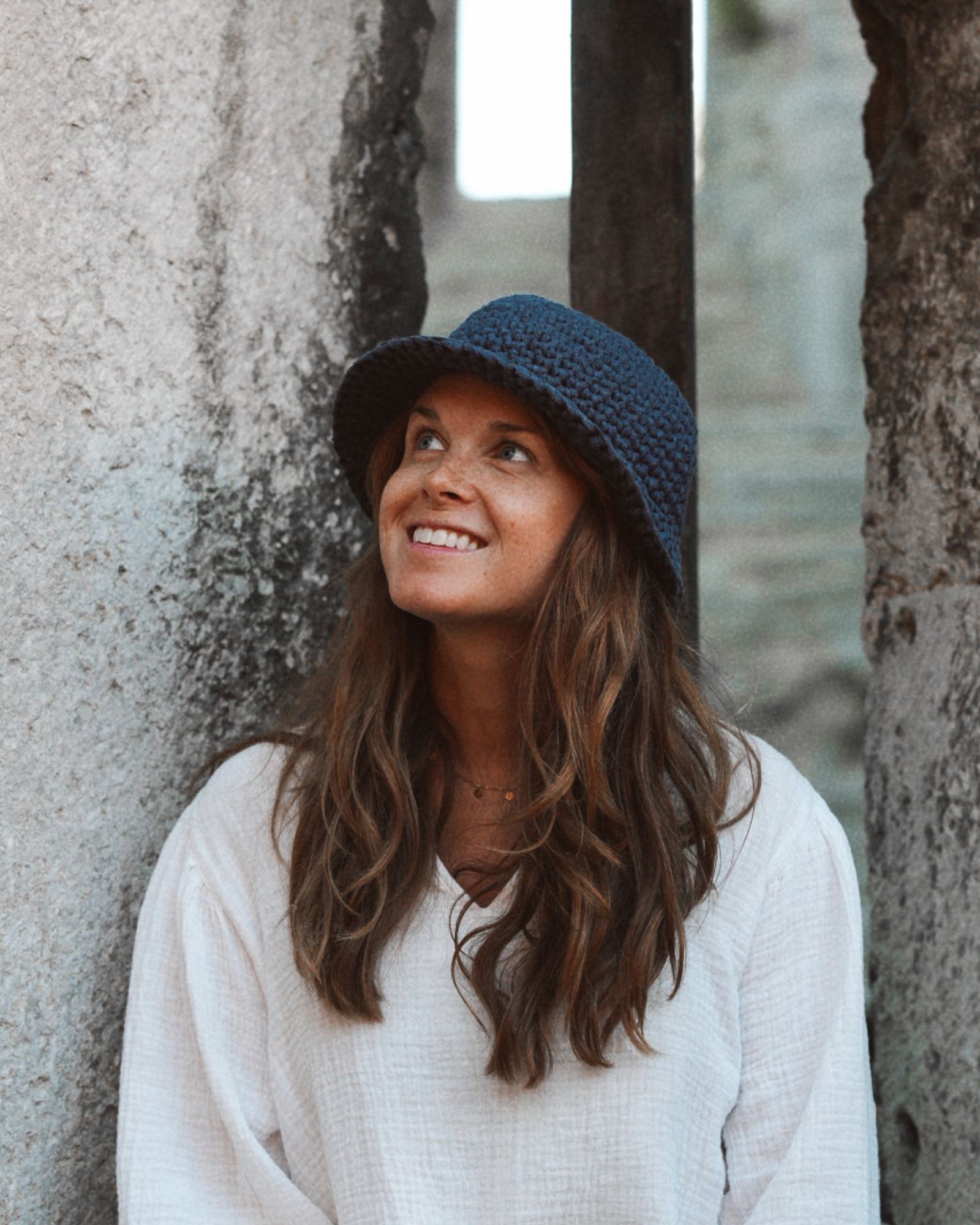 Make Your Own — Virkad bucket hat "Amanda"
