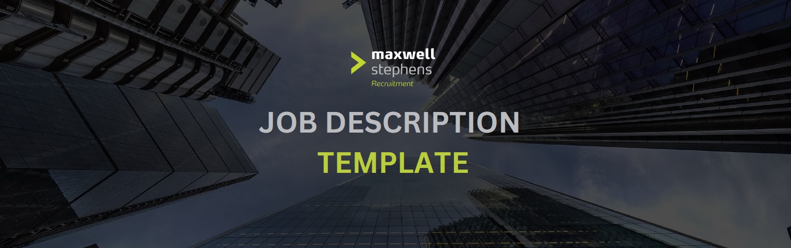 Health & Safety Assistant Job Description Template