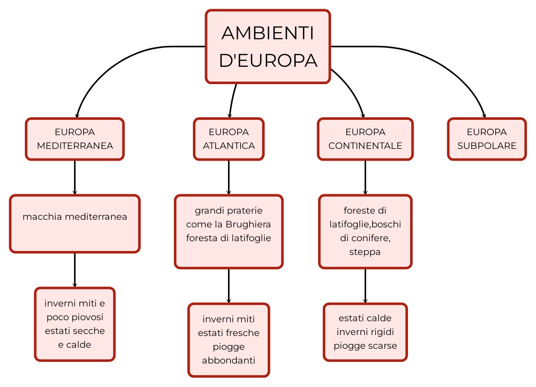 AMBIENTID'EUROPA | Mappa e riassunto