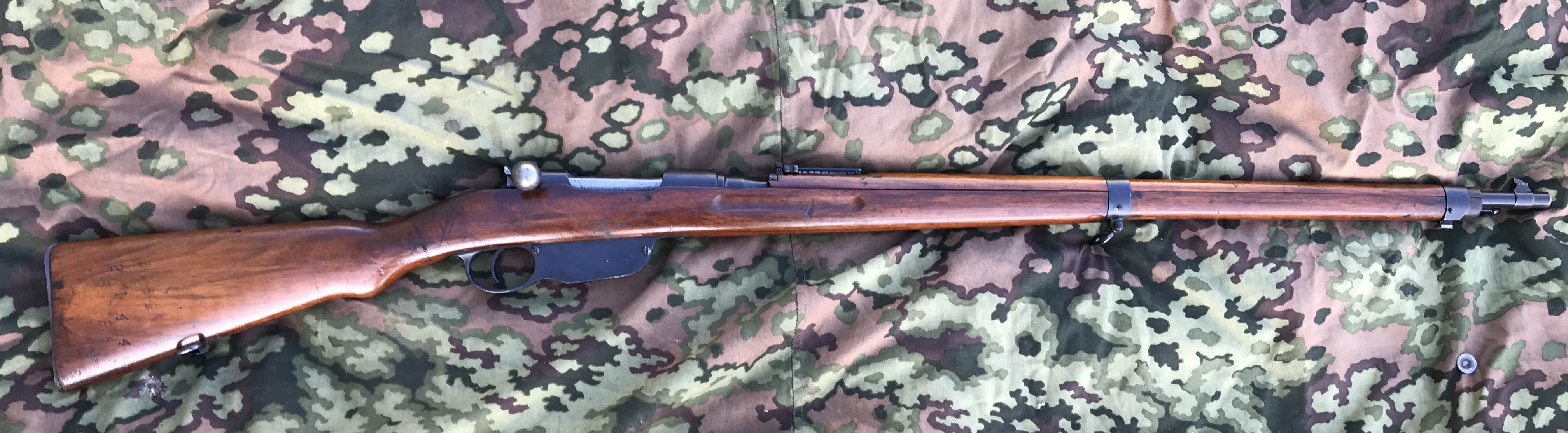 DEACTIVATED WWI STEYR-MANNLICHER M1895 (STEYR M95) STRAIGHT PULL RIFLE