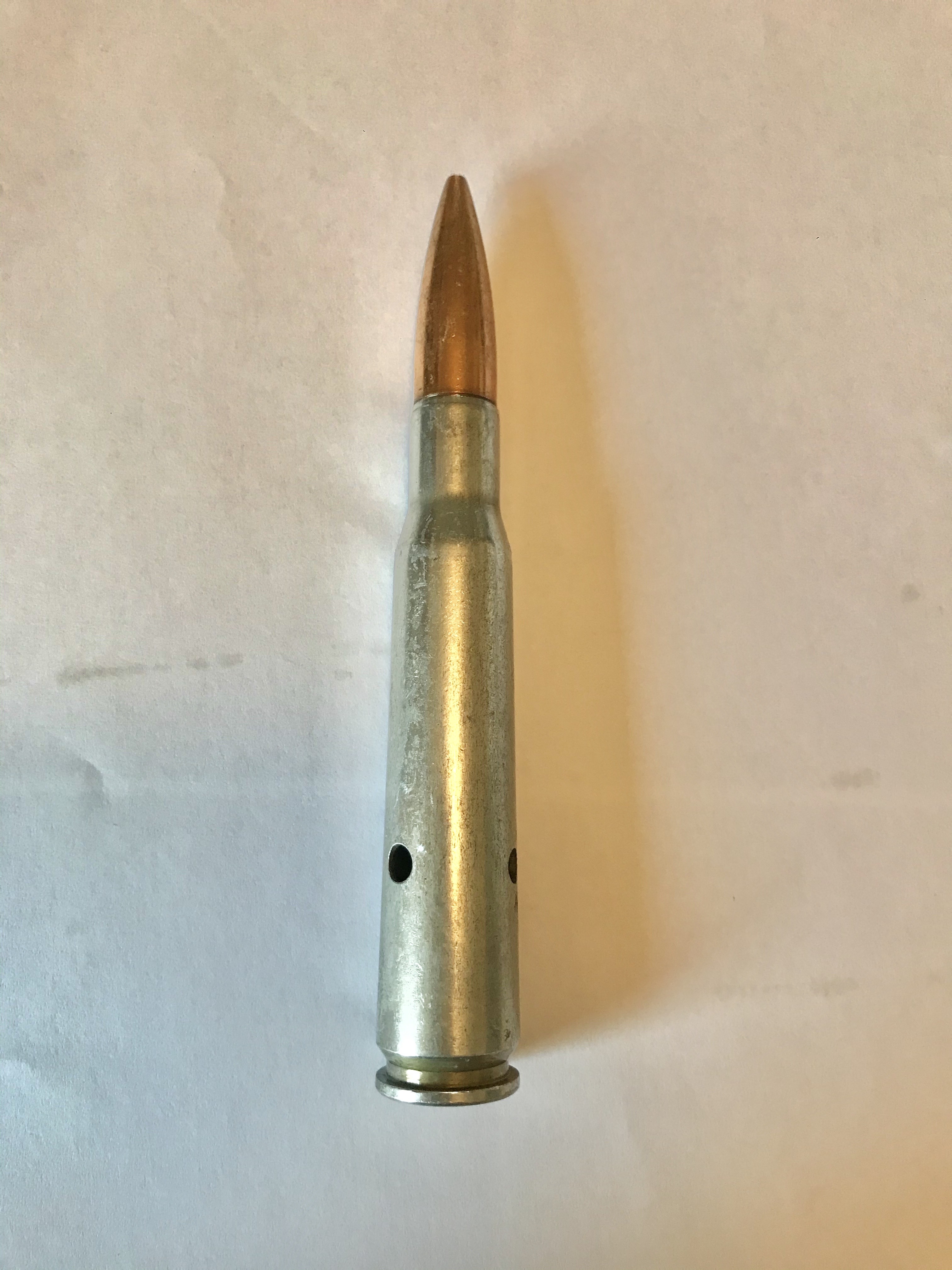 Rare 1944 dated 50 cal training round