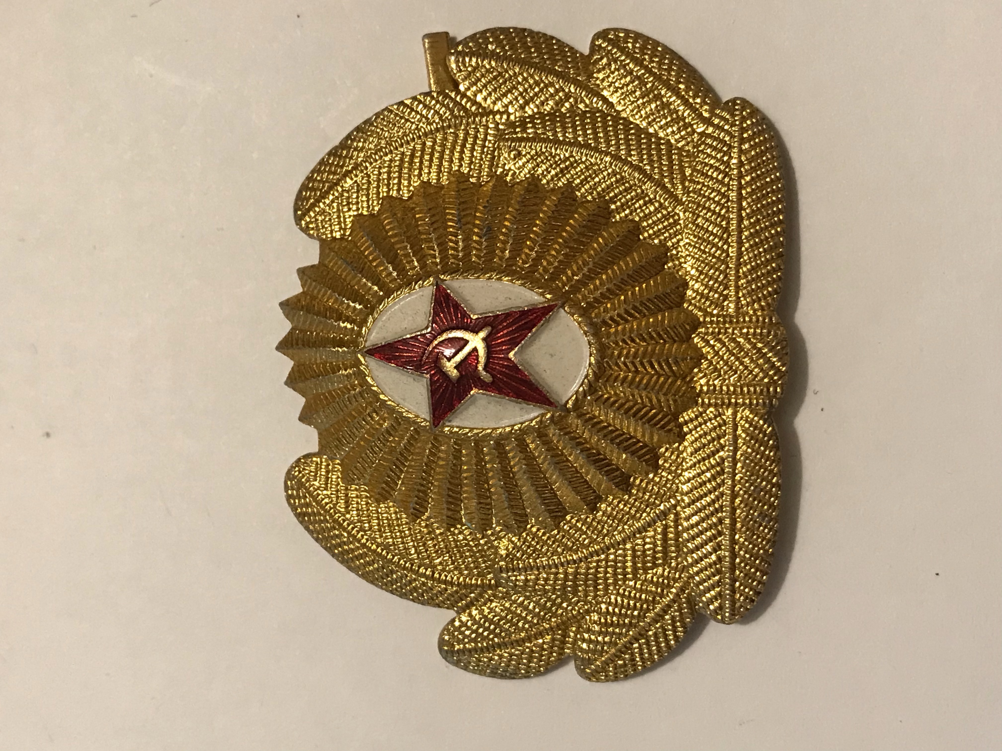 Soviet Russian Hat Emblem