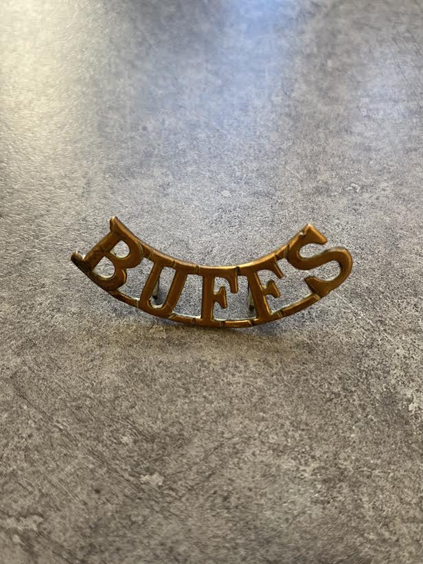 Buffs (Royal East Kent) Royal East Kent (The Buffs) Regiment Shoulder Title