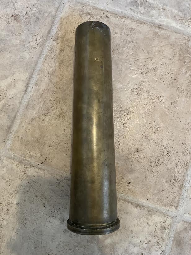 40mm MK4 Shell Casing 1957 Dated