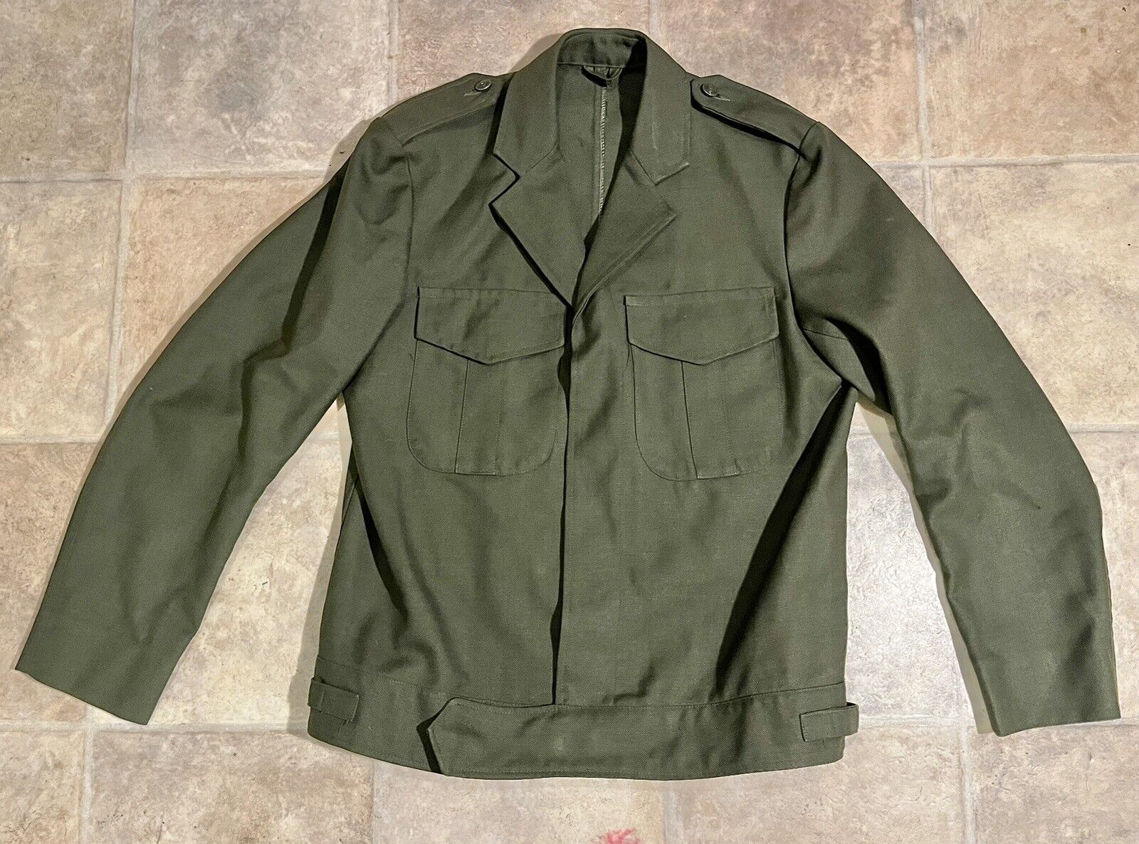 Israeli Army IDF Dated 1972 Officers Jacket