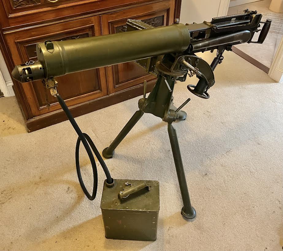 Old Spec Deactivated 1942 Vickers Machine Gun Lithgow Made.