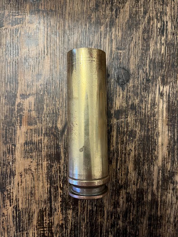 30mm British Empty Brass Cartridge Case
