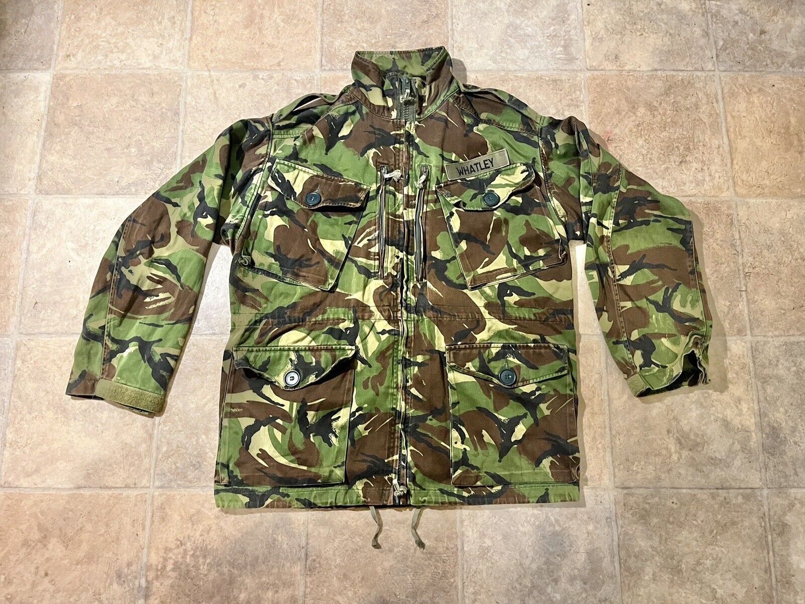 Genuine British Army Temperate Combat Smock 94 Pattern DPM Woodland ...