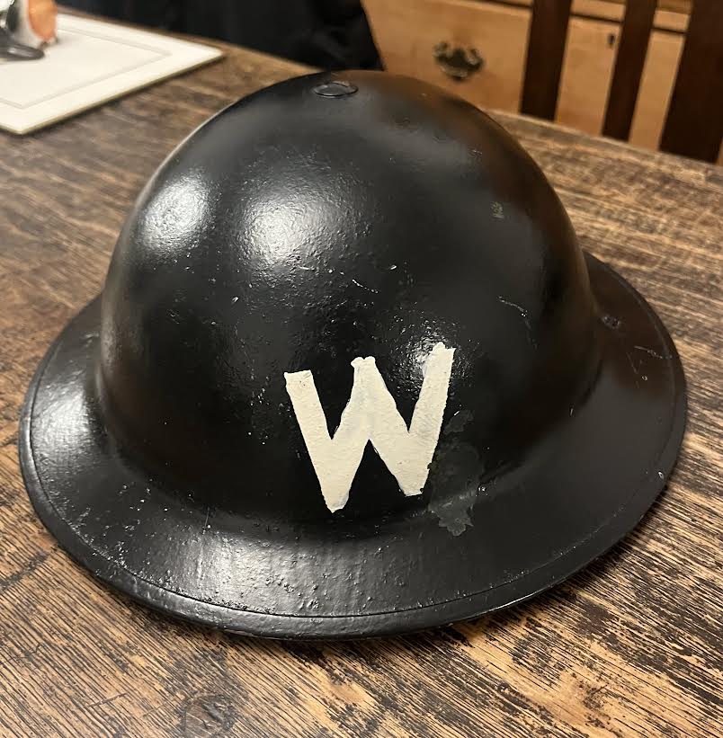 Original 1939 Dated ARP Warden Helmet