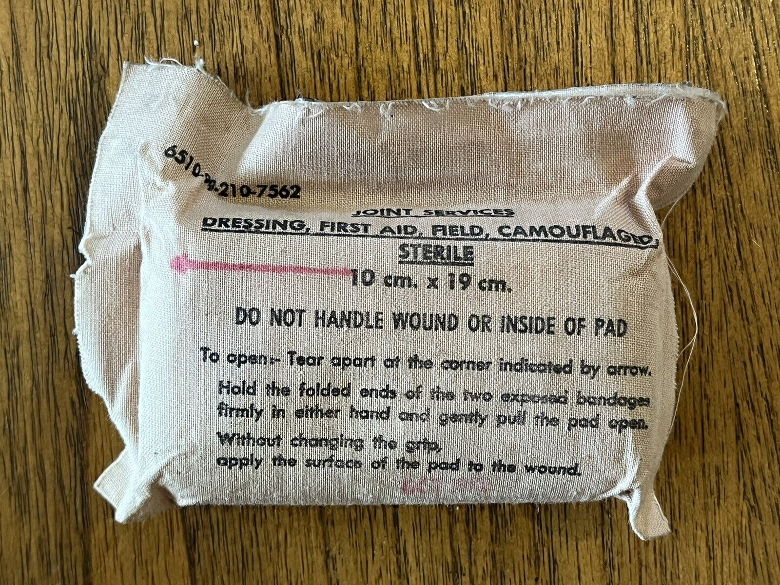 Dressing First Aid Field Camouflaged at Lynn Potter blog