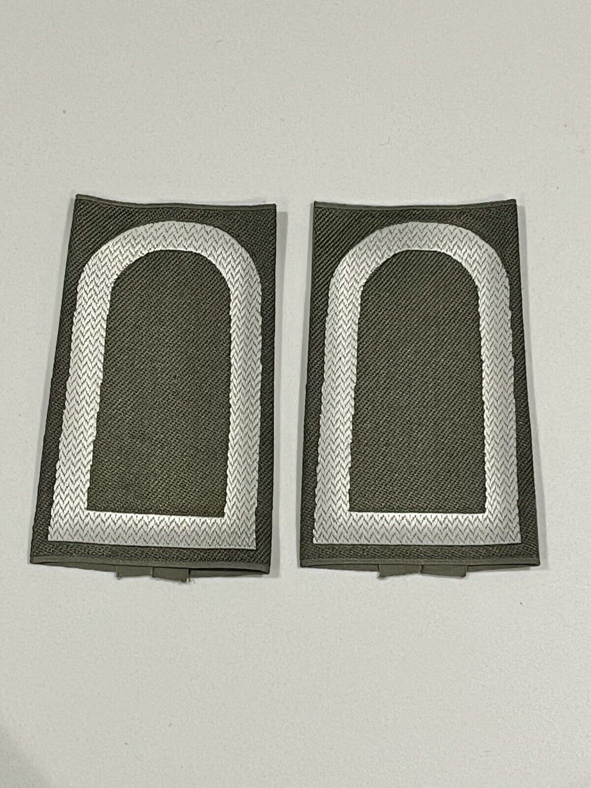 Cold War West German Slip On Rank Slides STABSUNTEROFFIZIER Pair