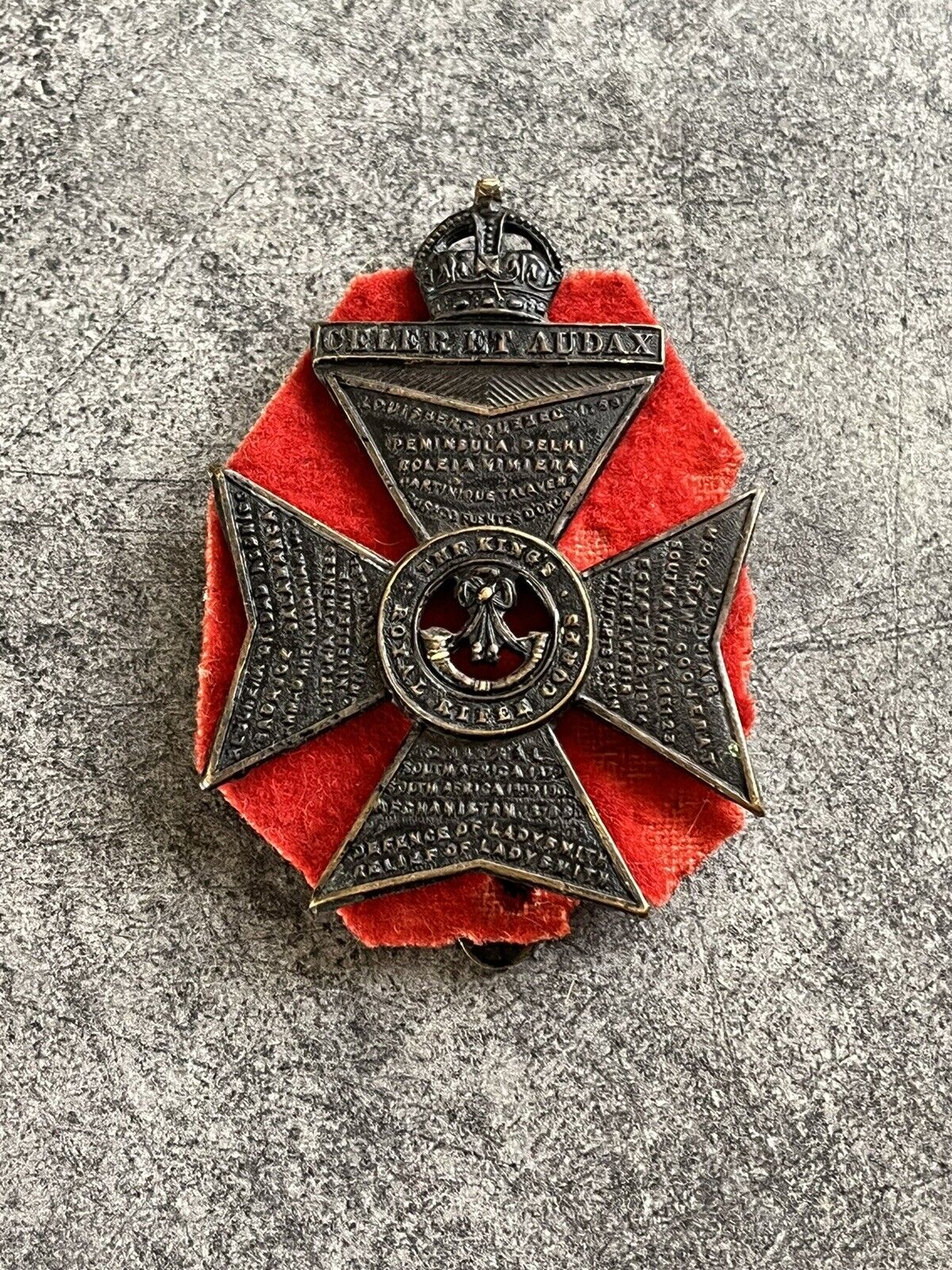 Kings Royal Rifle Corps KRRC Kings Royal Rifle Corps KRRC Regiment (King's)