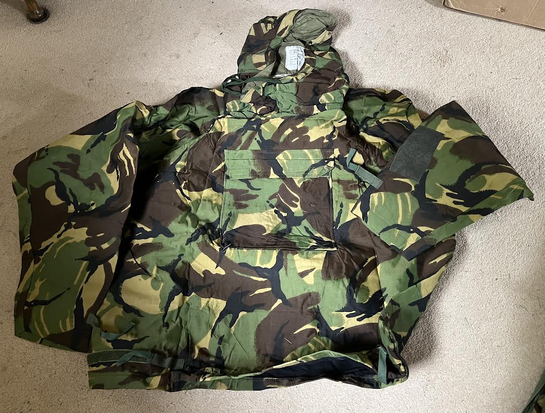 Vintage 1984 British Army NBC Protective Suit No1 Mk3 Smock And Trousers