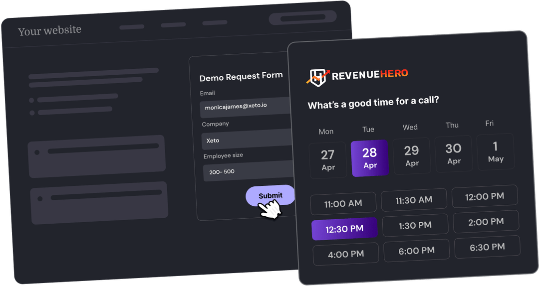 RevenueHero - Inbound lead conversion & scheduling
