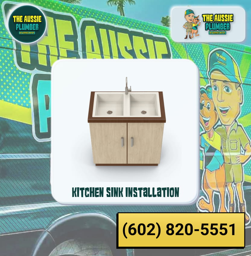 Kitchen Sink Installation - The Aussie Plumber
