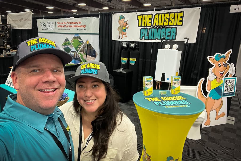 The Aussie Plumber's Exciting Day at the Maricopa County Home Show