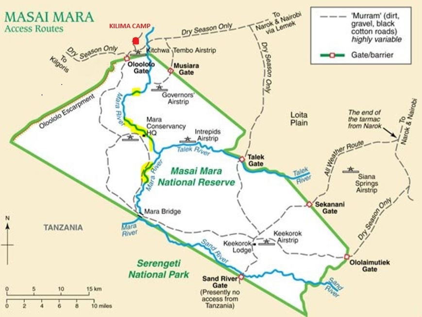 Essential Travel Information | Getting to Kilima Camp Masai Mara