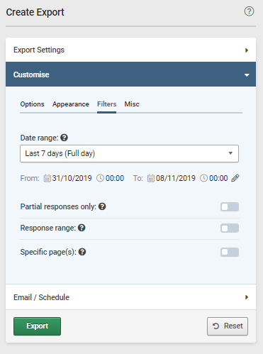 Introducing the new Export Tool - SmartSurvey
