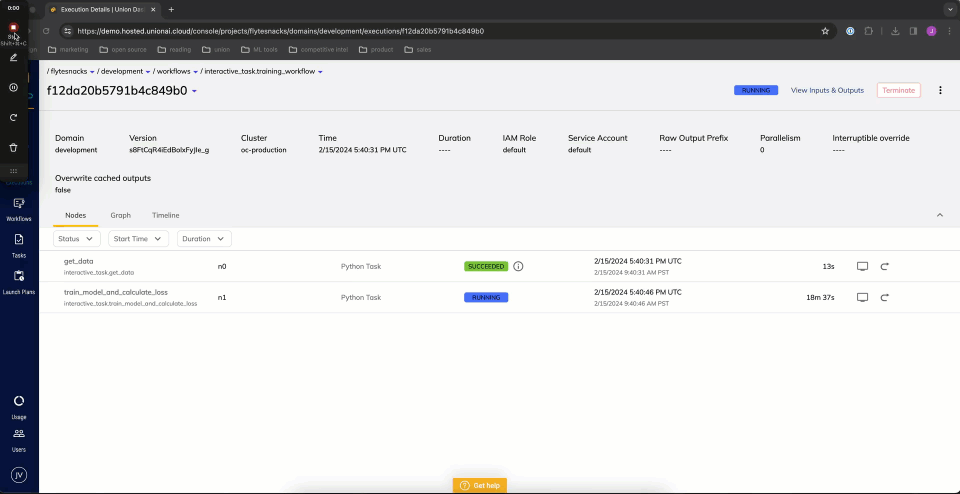 Iterating at Scale with Interactive Tasks in Union • Union.ai Iterating at Scale with Interactive Tasks in Union • Union.ai