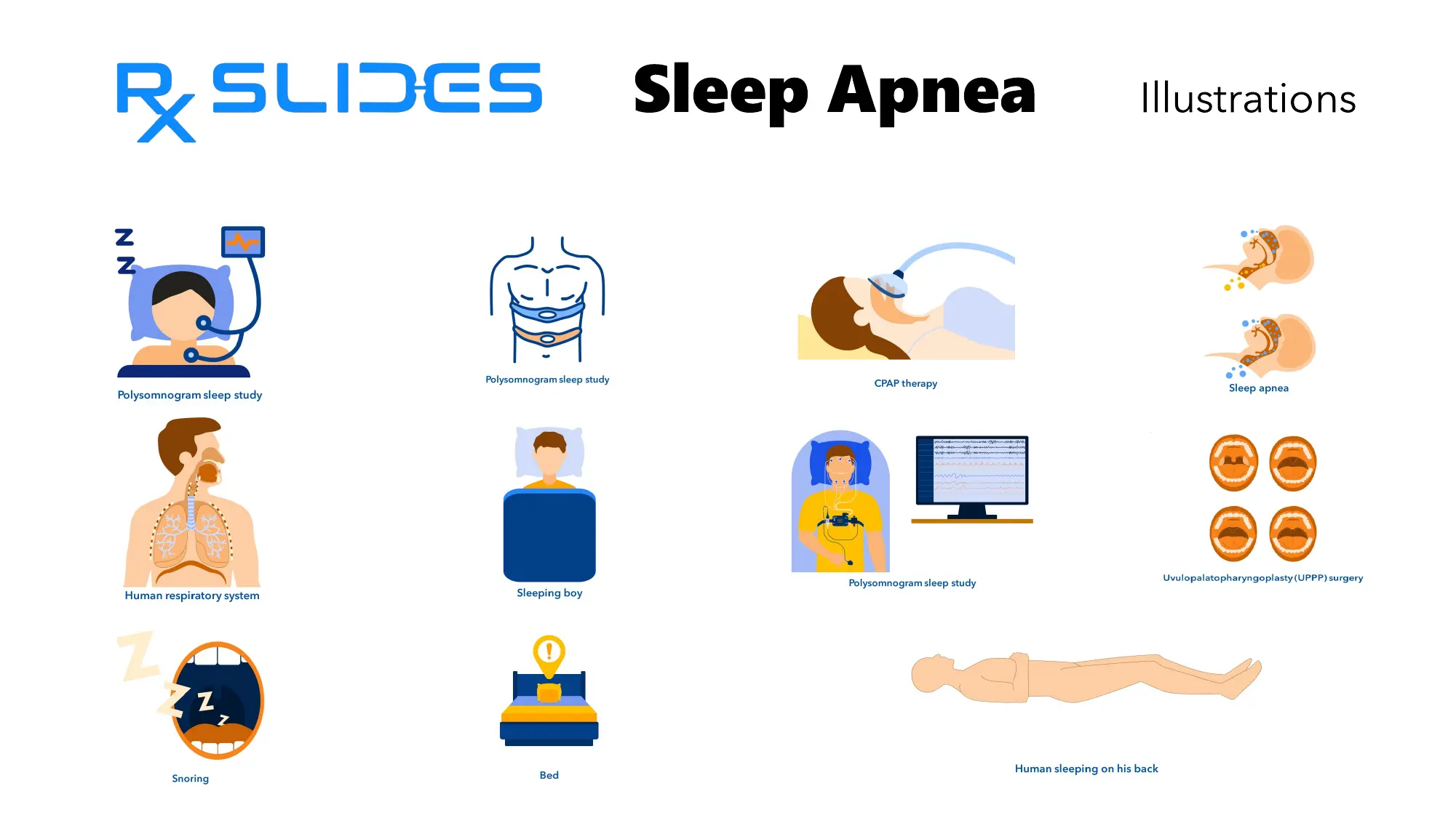Download Sleep Apnea PowerPoint Template| RxSlides