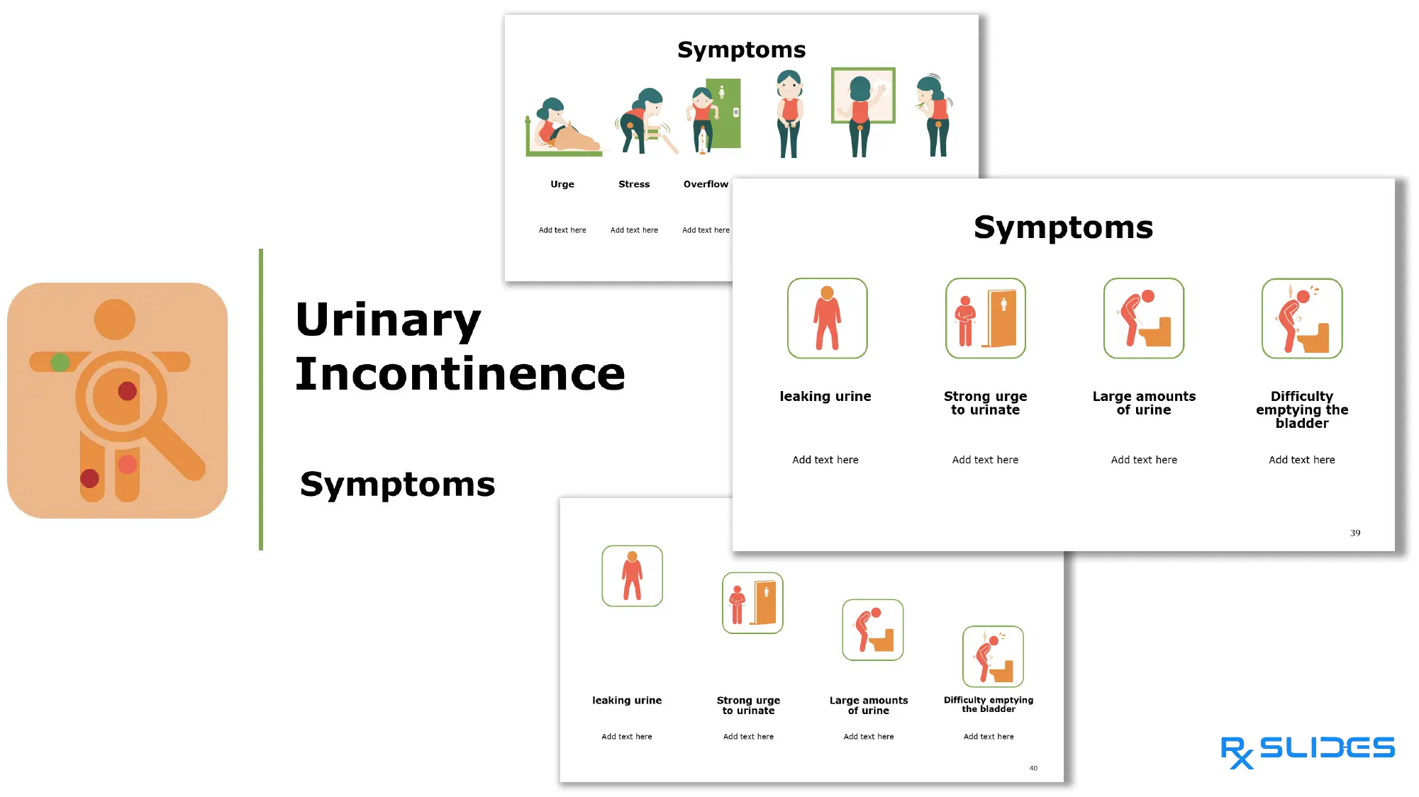 Download Urinary Incontinence PowerPoint Template| RxSlides