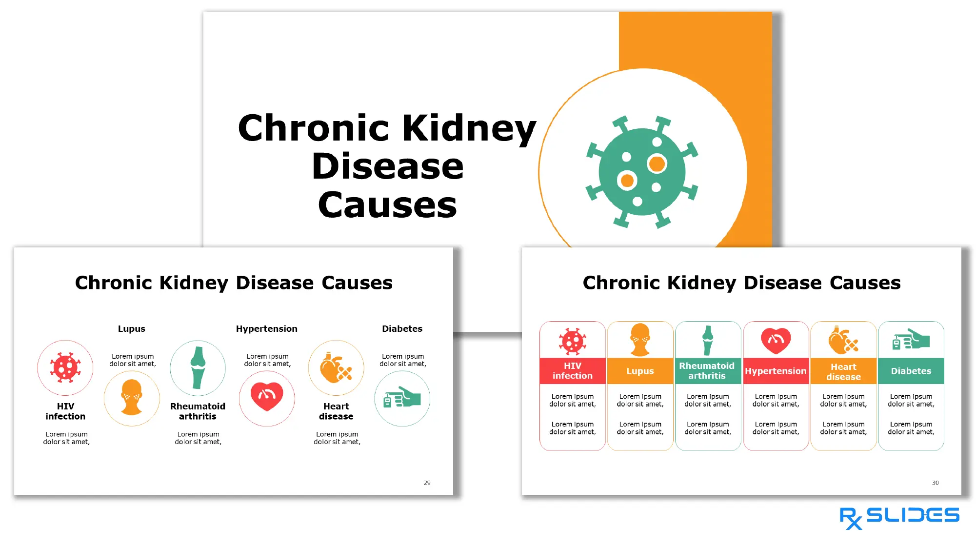 Download Chronic kidney Disease PowerPoint Template|RxSlides