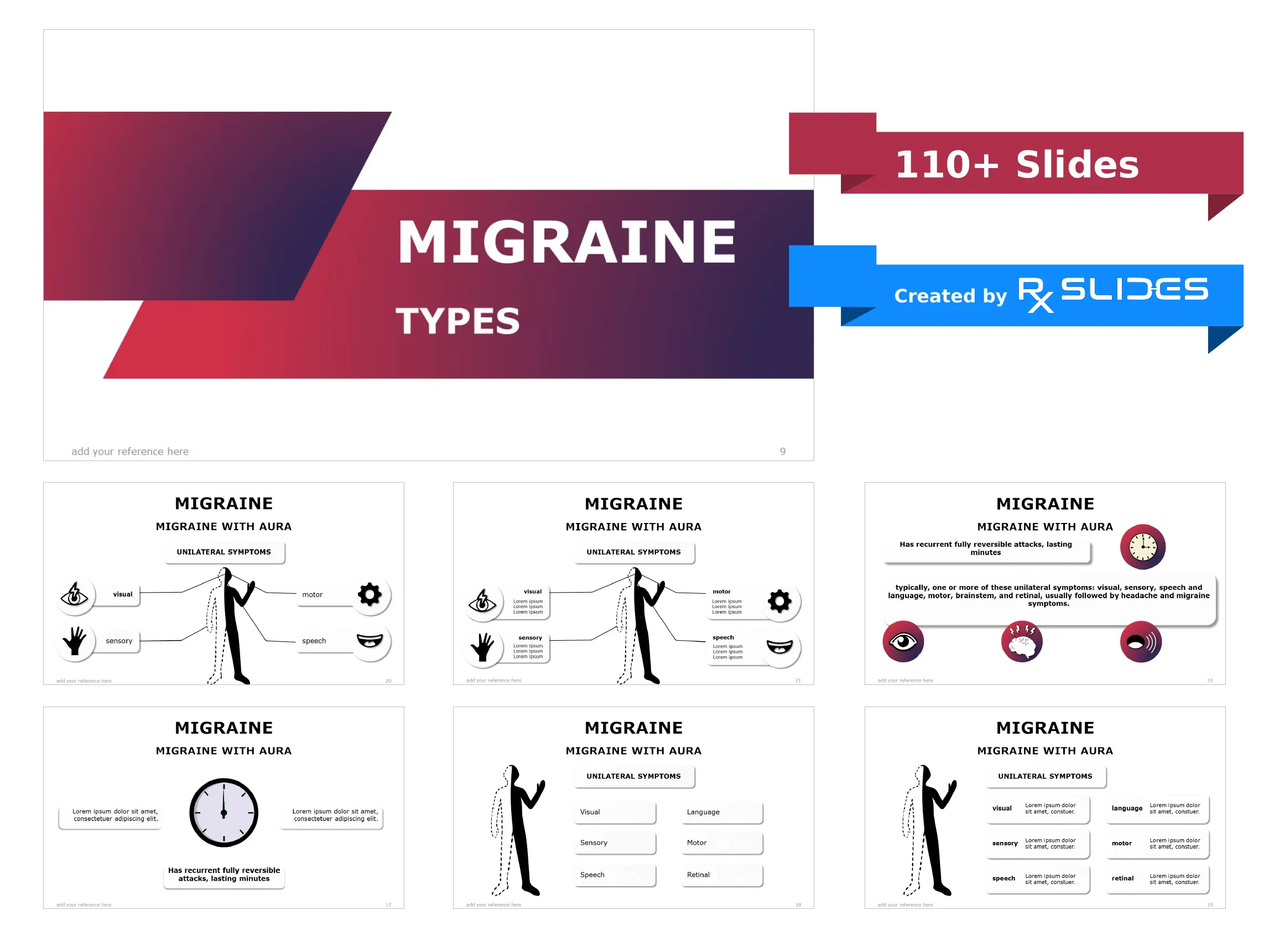 Download Migraine PowerPoint Template|RxSlides