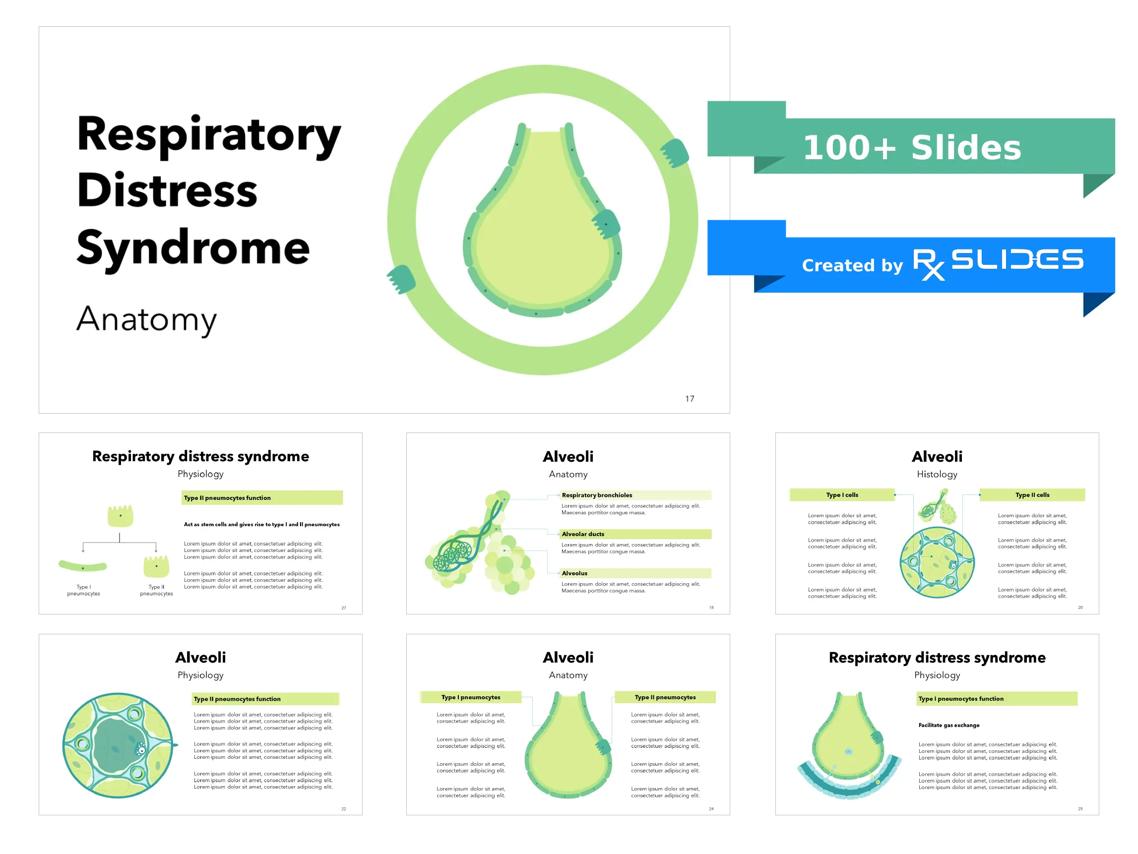 Download Respiratory Distress Syndrome PowerPoint Template| RxSlides