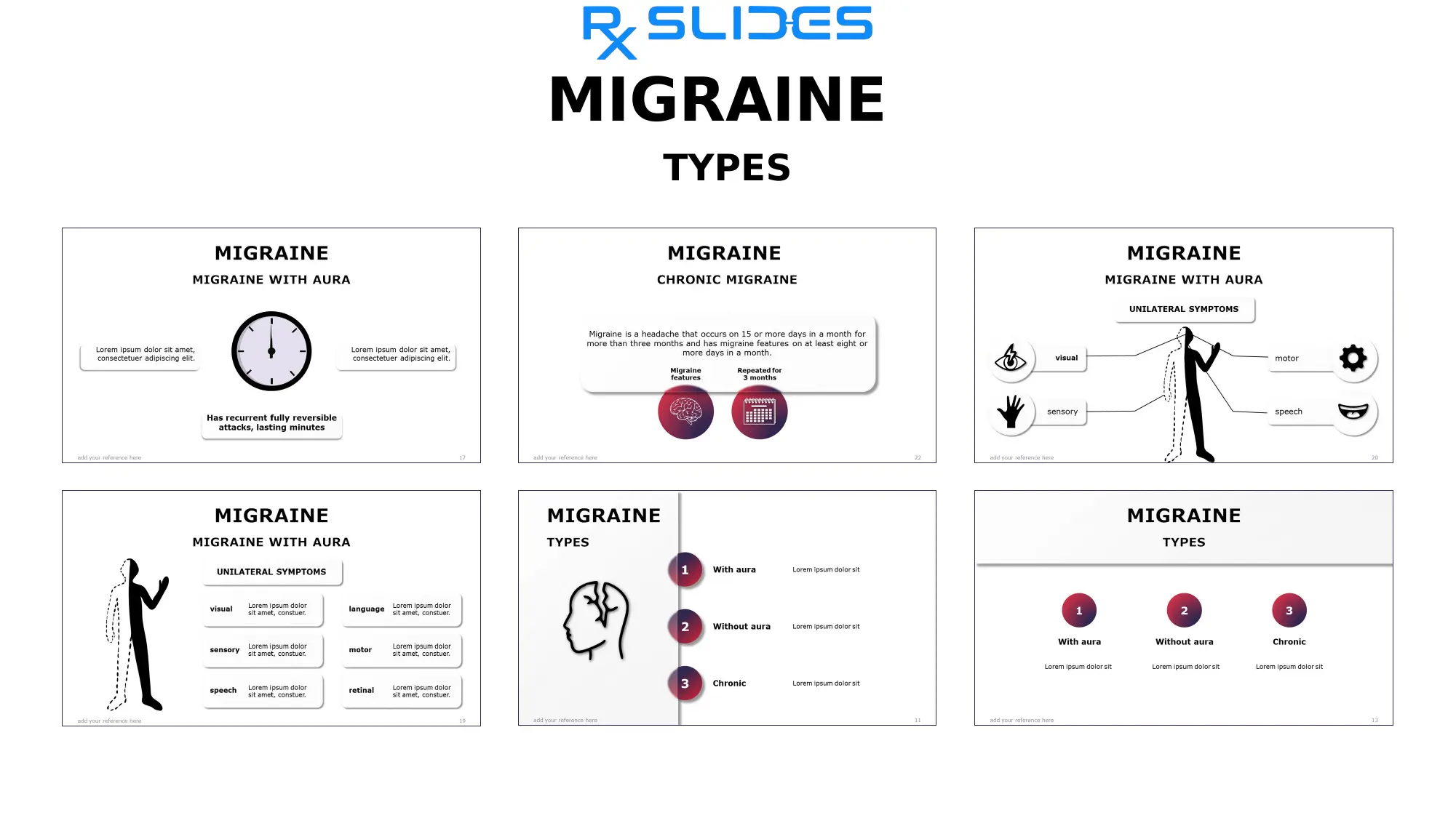 Download Migraine PowerPoint Template|RxSlides