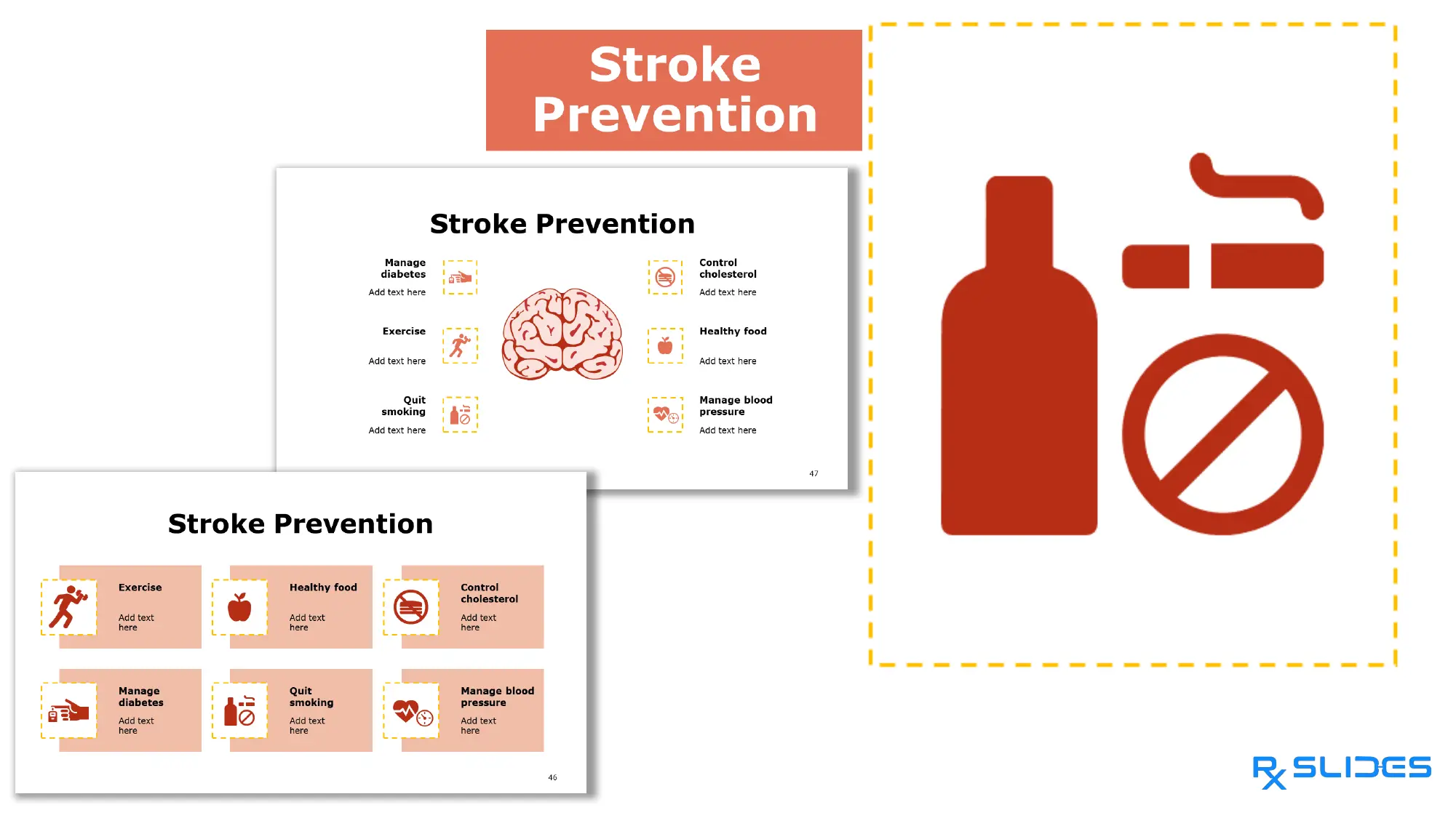 Download Stroke PowerPoint Template|