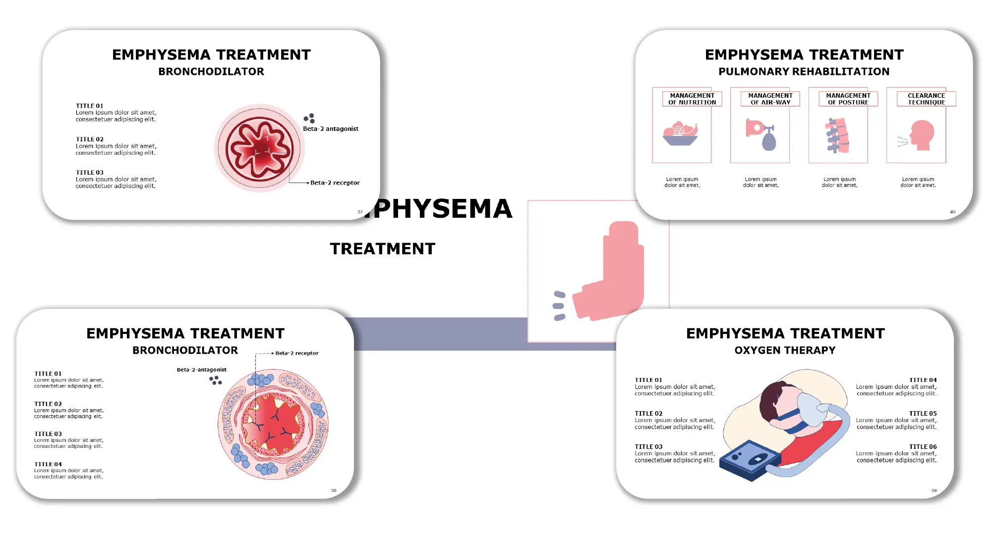 Download Emphysema PowerPoint Template| RxSlides
