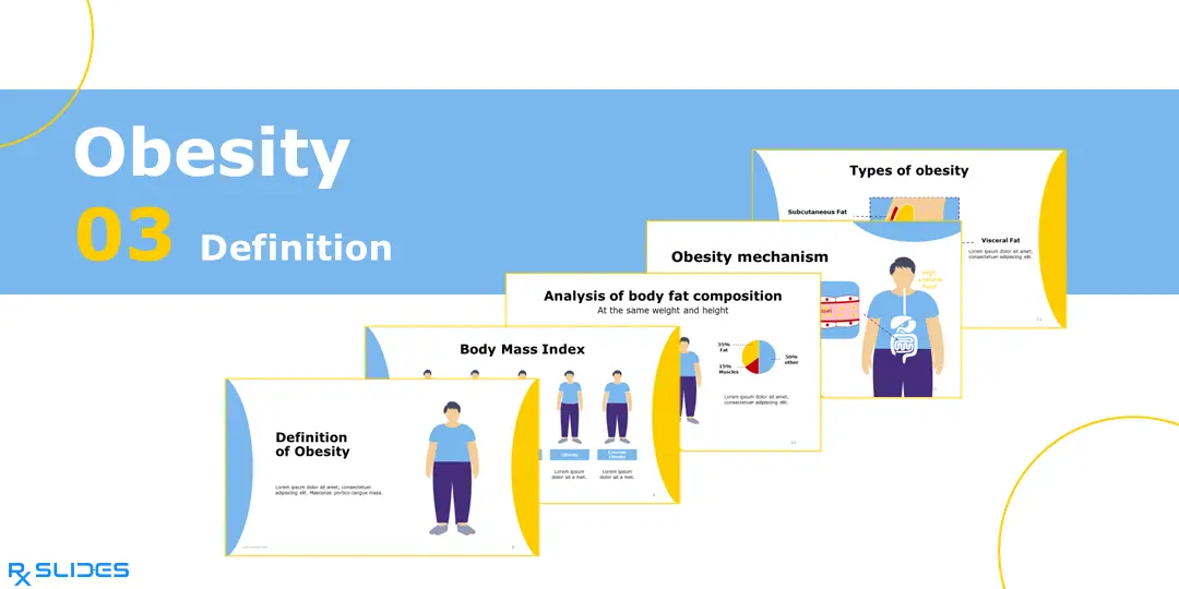 Download Obesity PowerPoint Template| RxSlides