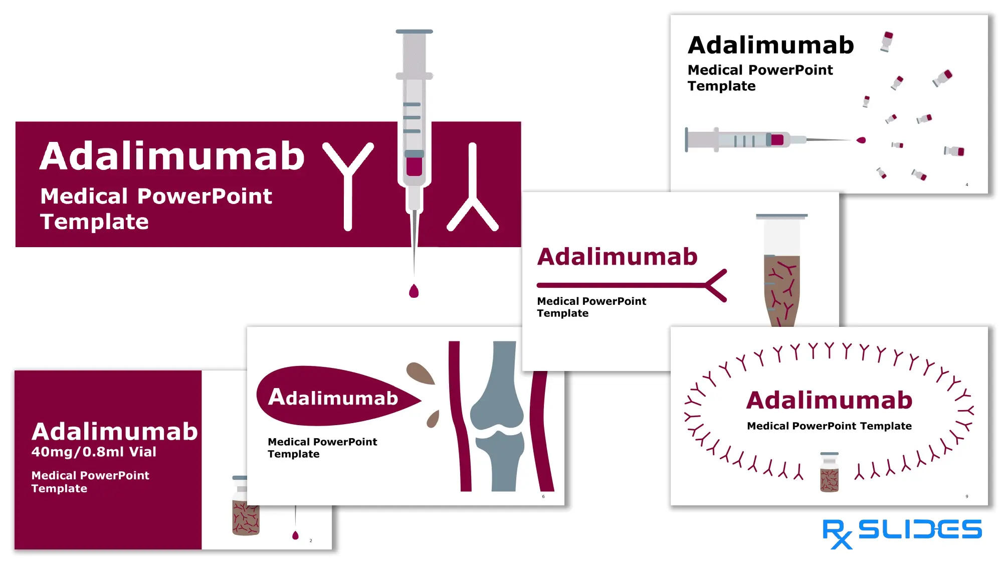 Download Adalimumab PowerPoint Template| RxSlides