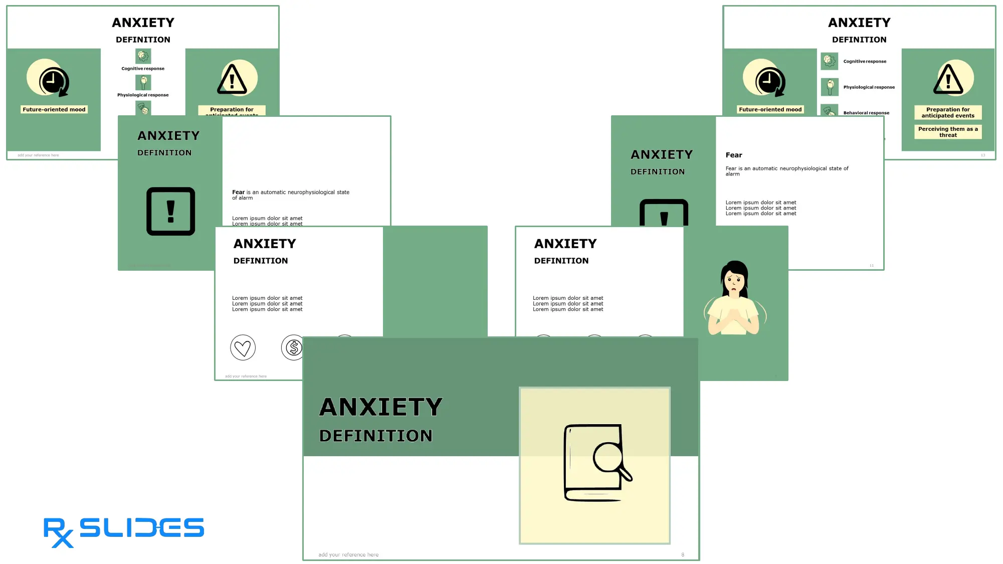 Download Anxiety PowerPoint Template| RxSlides