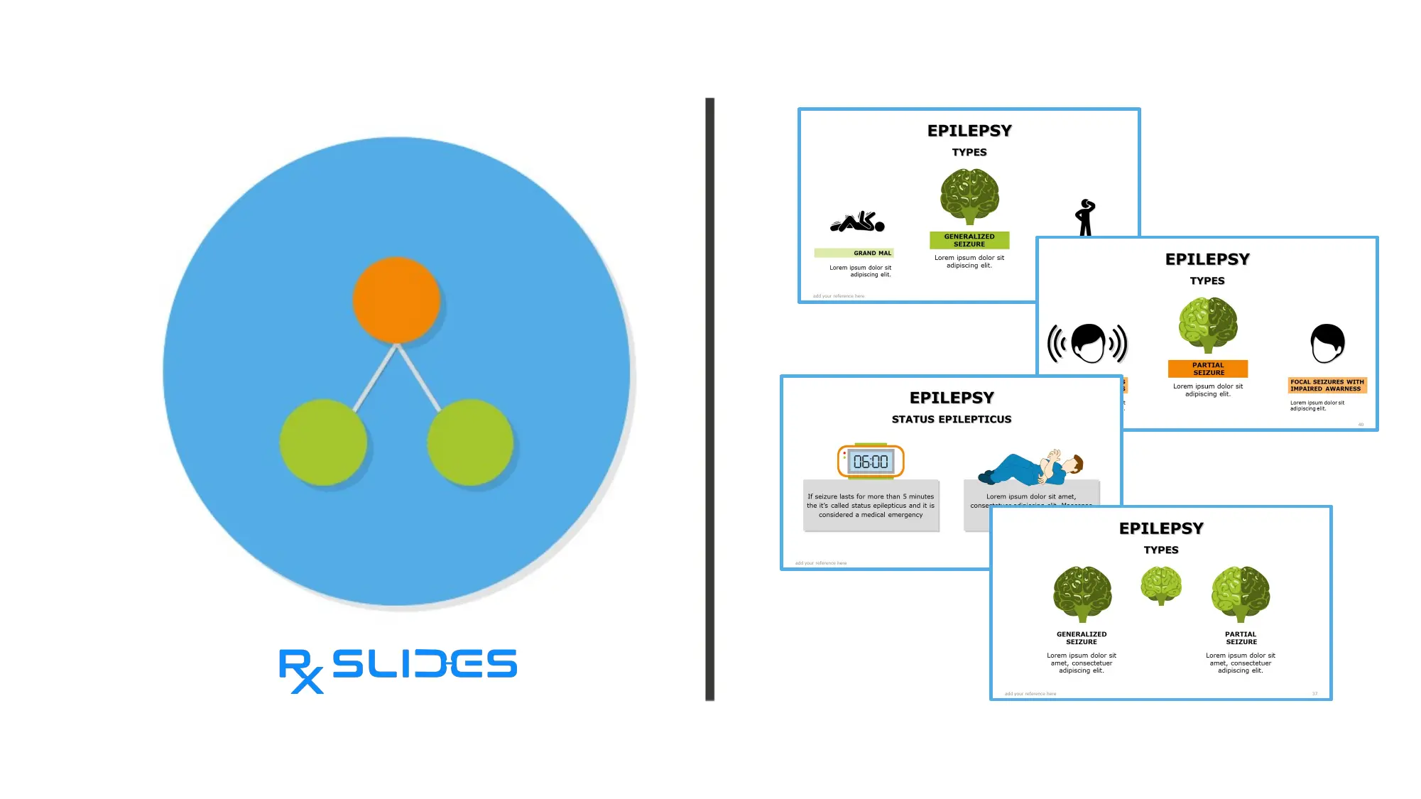 Download Epilepsy PowerPoint Template| RxSlides