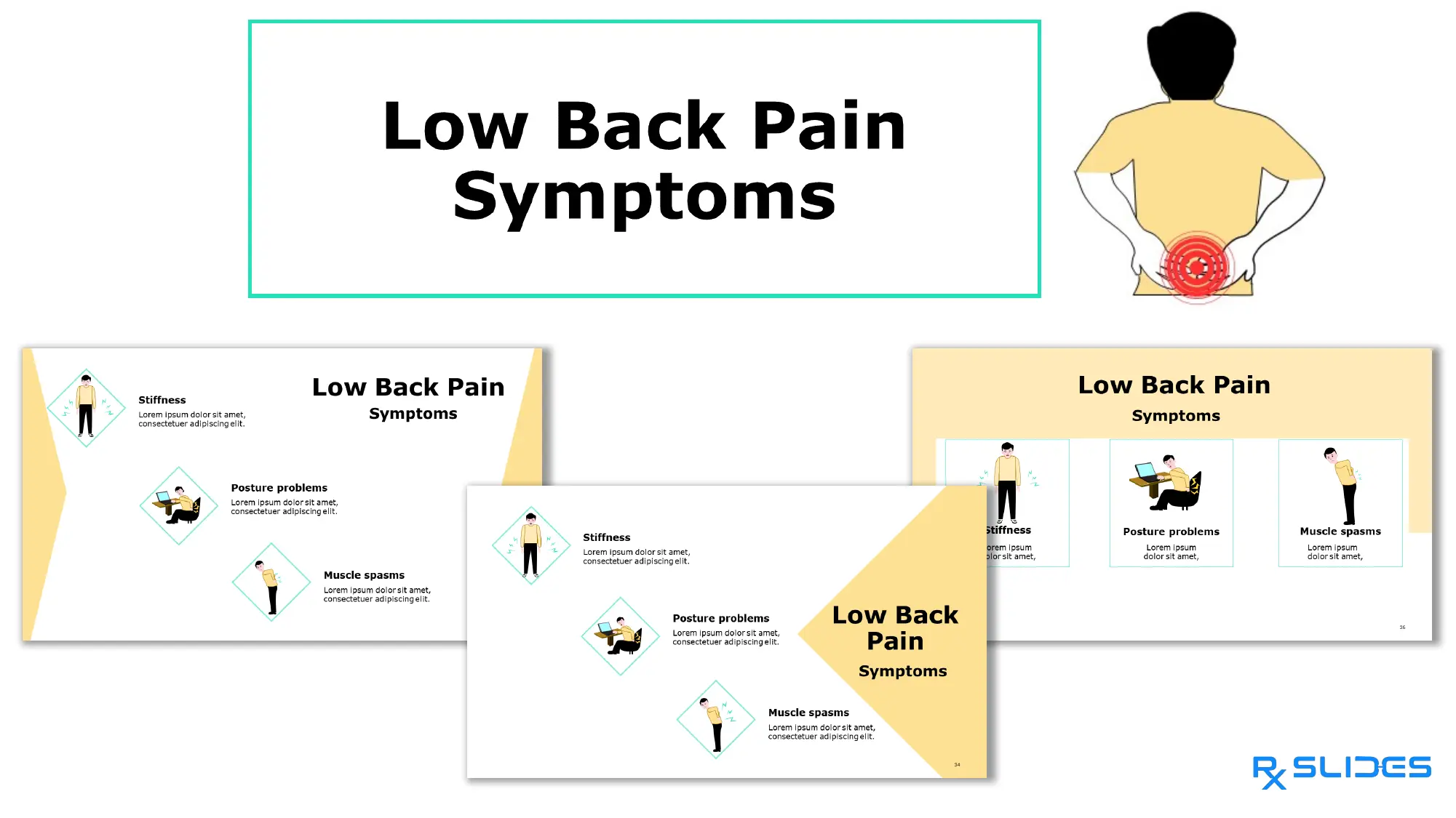 Download Low Back Pain PowerPoint Template|RxSlides