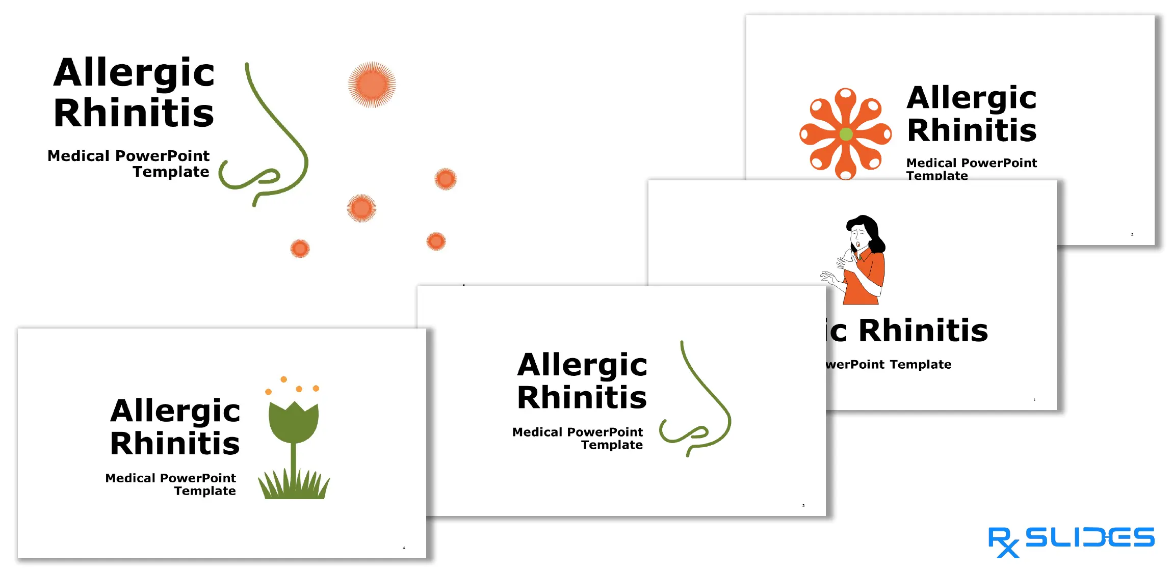 Download Allergic Rhinitis Presentation Template| RxSlides