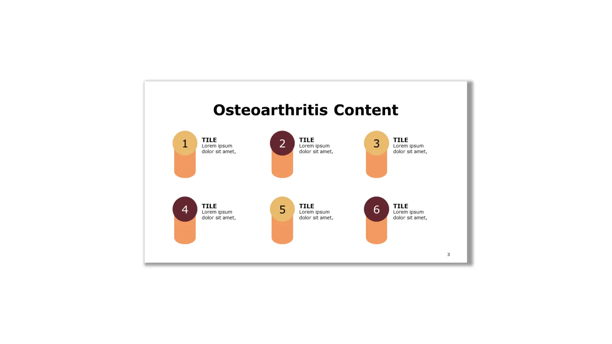 Download Osteoarthritis PowerPoint Template|RxSlides