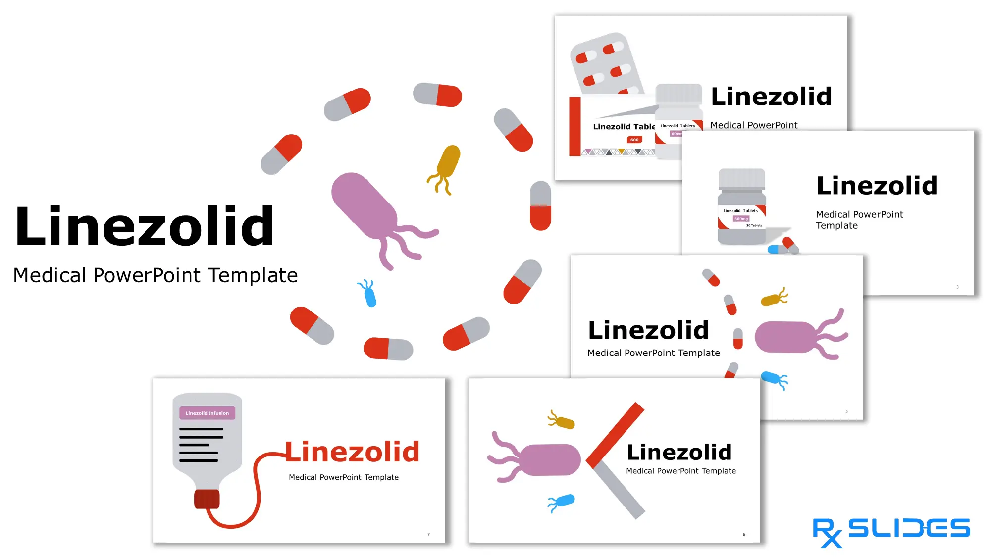 Download Linezolid PowerPoint Template| RxSlides