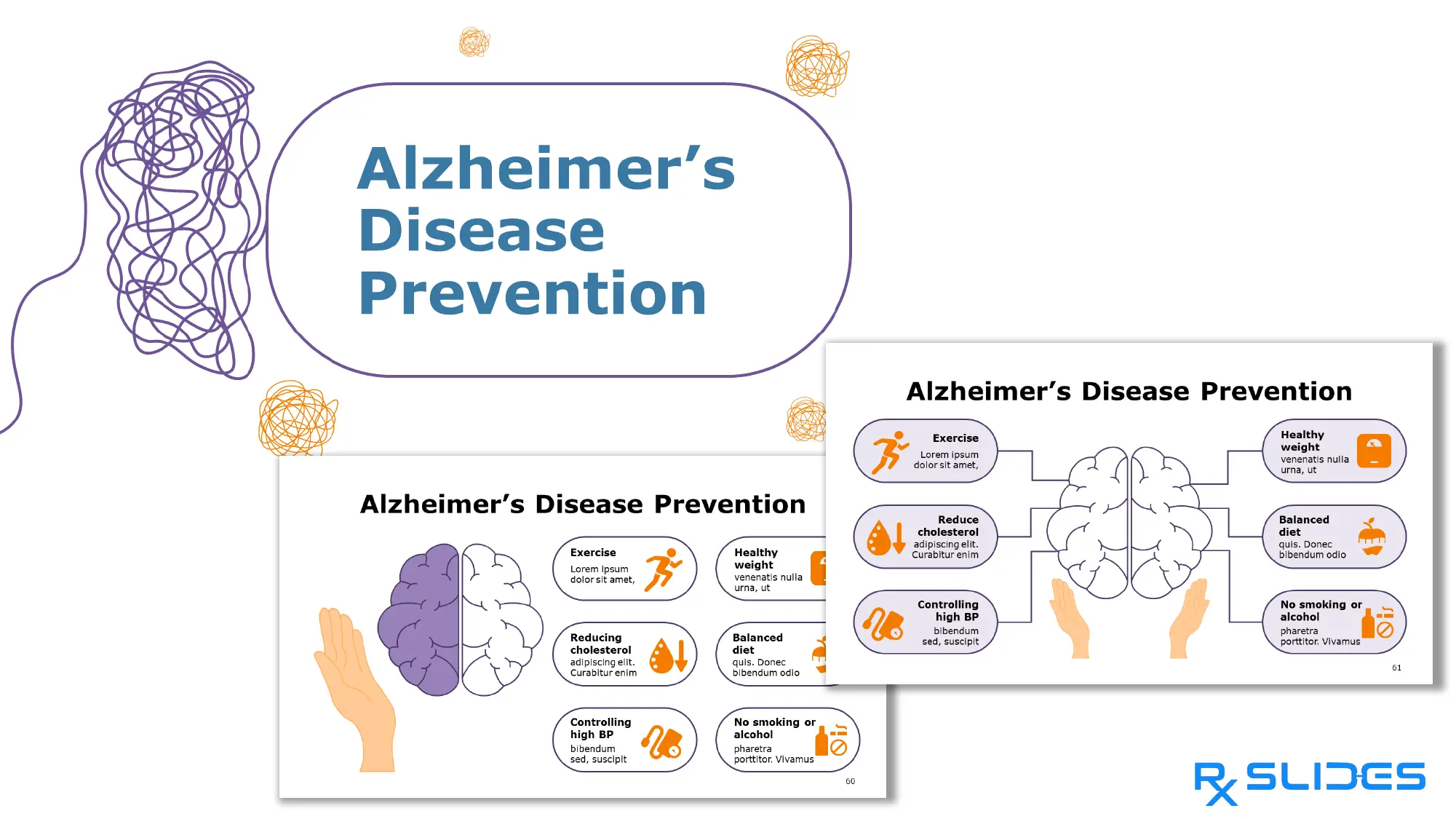 Download Alzheimer's Disease PowerPoint Template| RxSlides