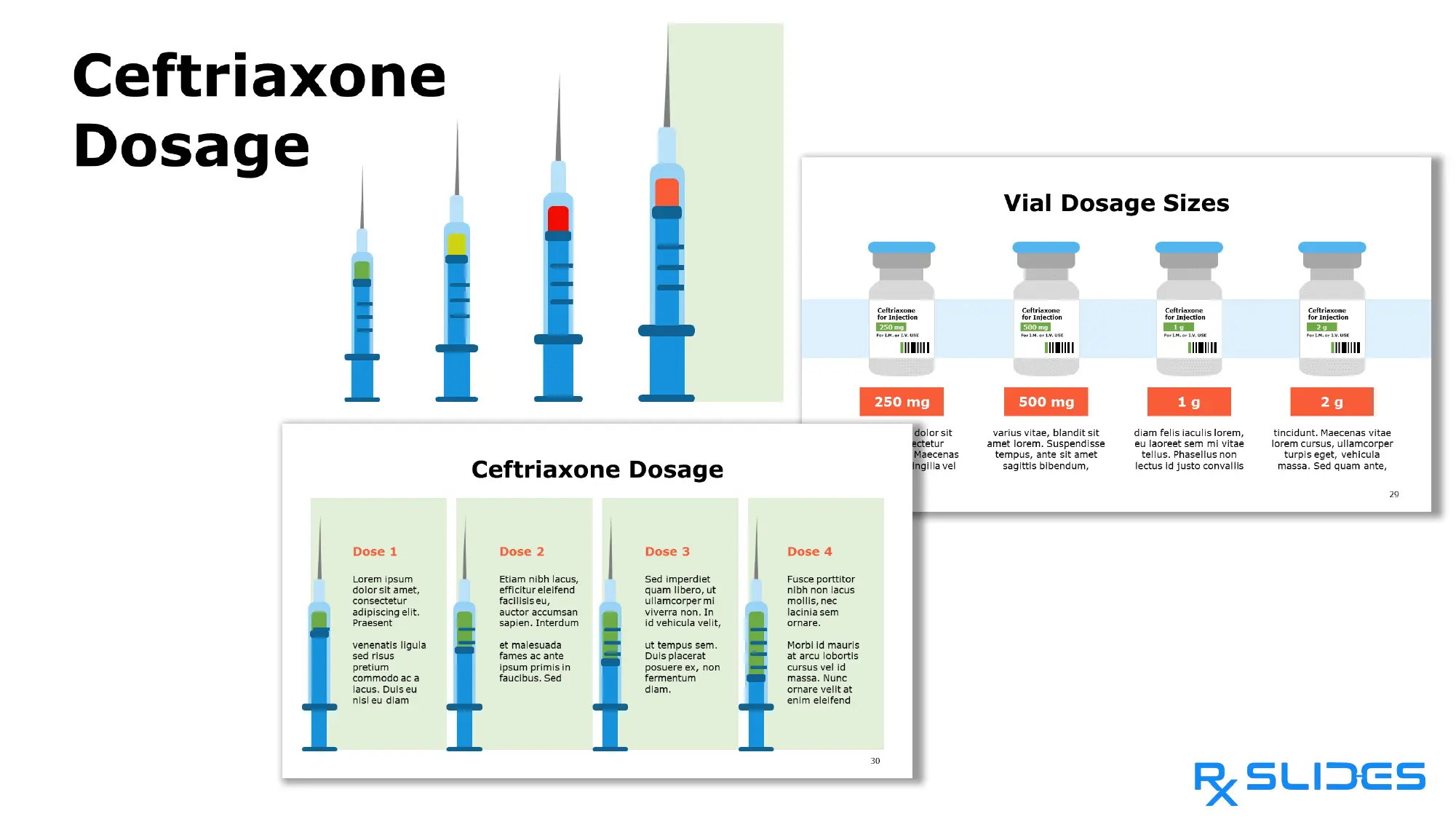 Download Ceftriaxone PowerPoint Template|RxSlides