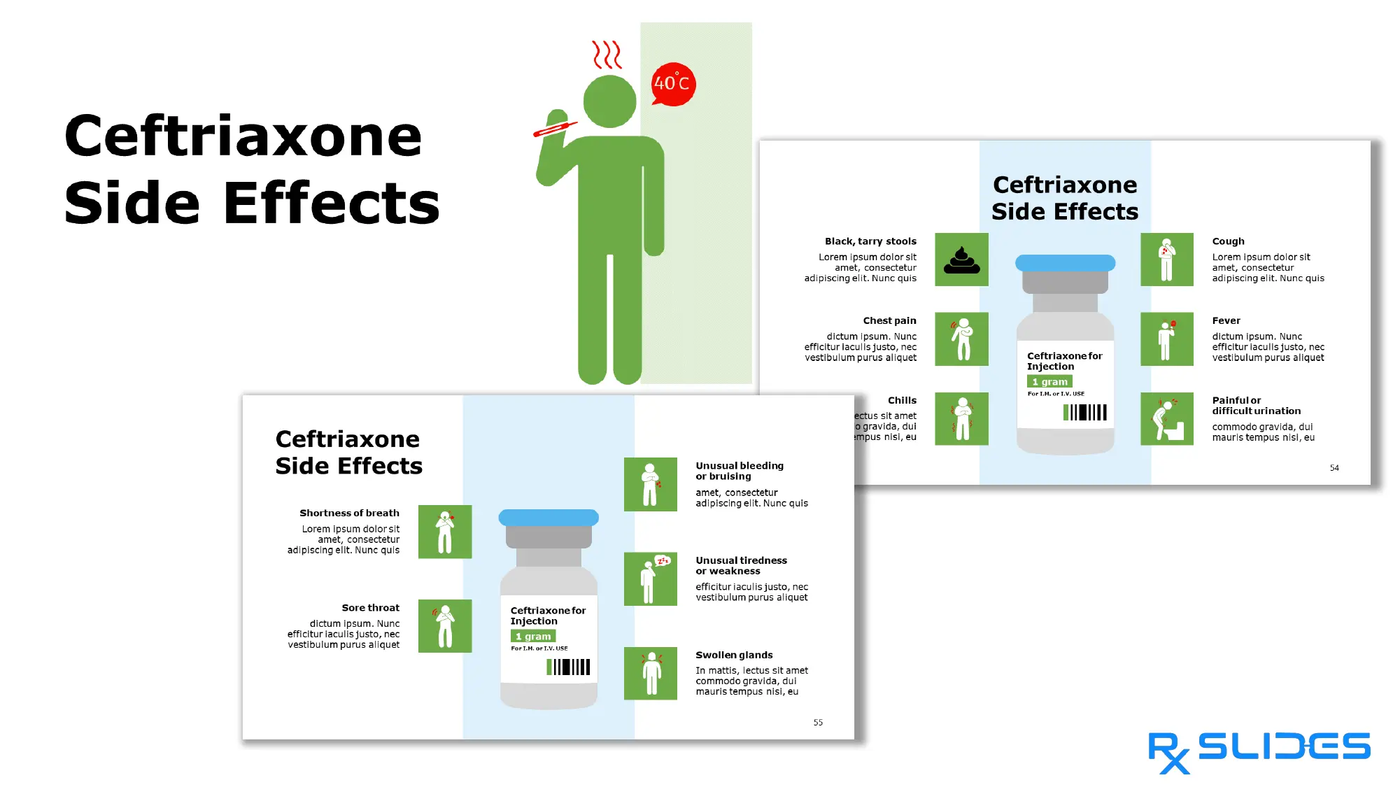 Download Ceftriaxone PowerPoint Template|RxSlides